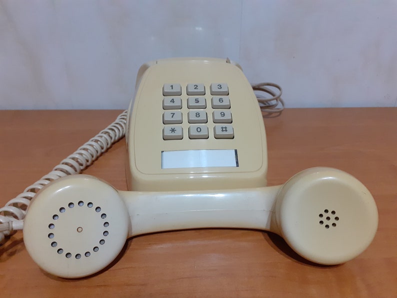 Vintage Telephone. Old Telephone. 1985's Telephone. Phone - Etsy