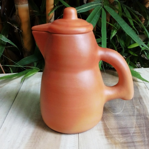 Clay Water Pitcher - Etsy
