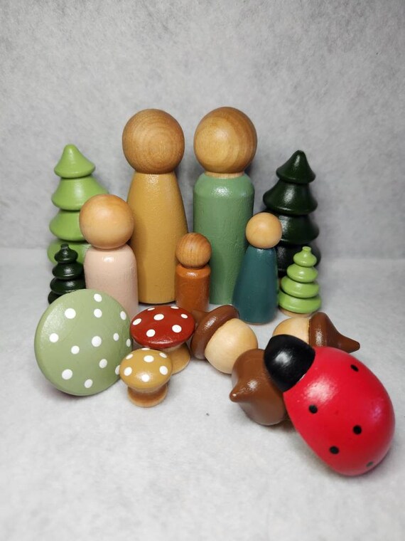 Peg Doll Starter Kit/peg Doll - Etsy