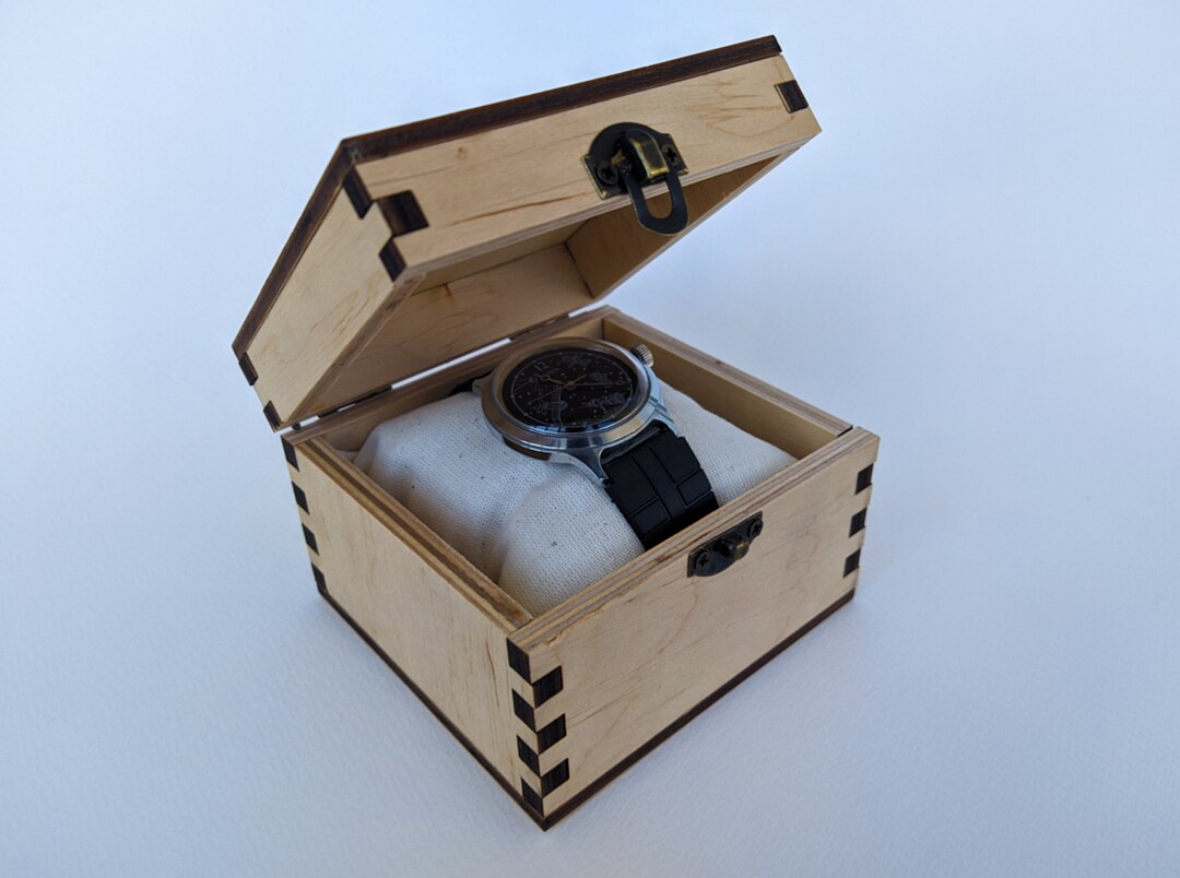Gift Watch Box, Vintage Box, Watch Case for Men, Wooden Jewelry Box ...
