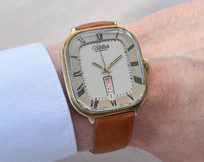 Very Rare Original Watch Slava Fridge "california" (pink)/vintage USSR ...
