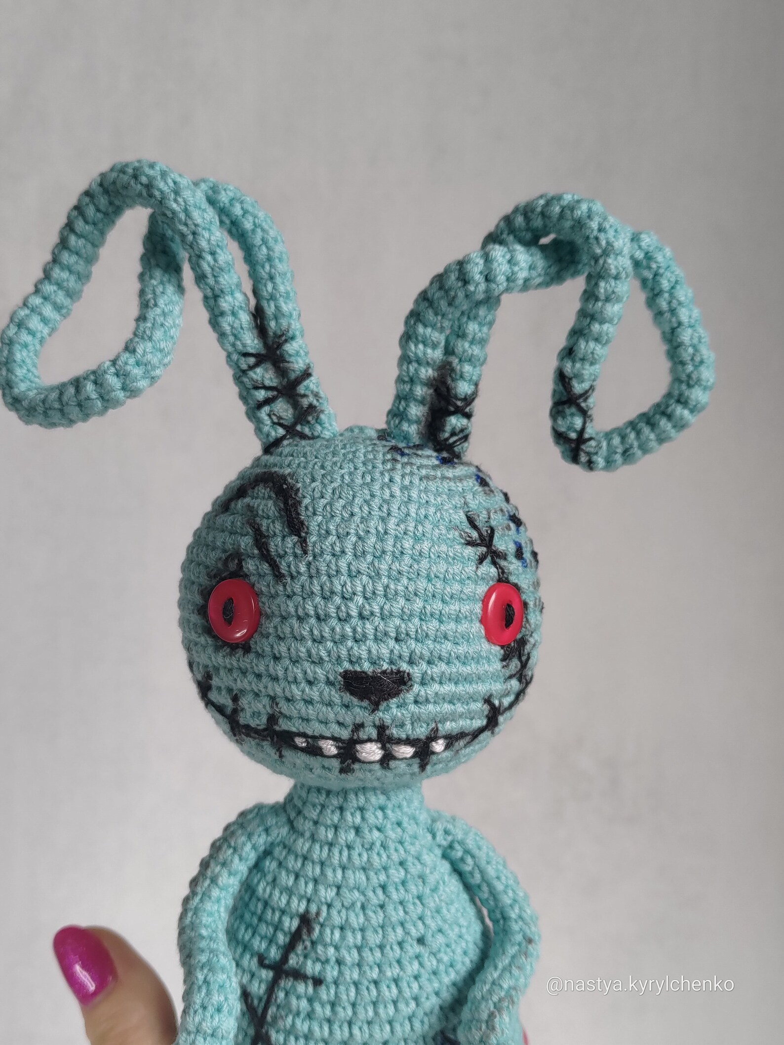 Halloween Amigurumi Crochet Zombie Bunny Horror Bunny - Etsy