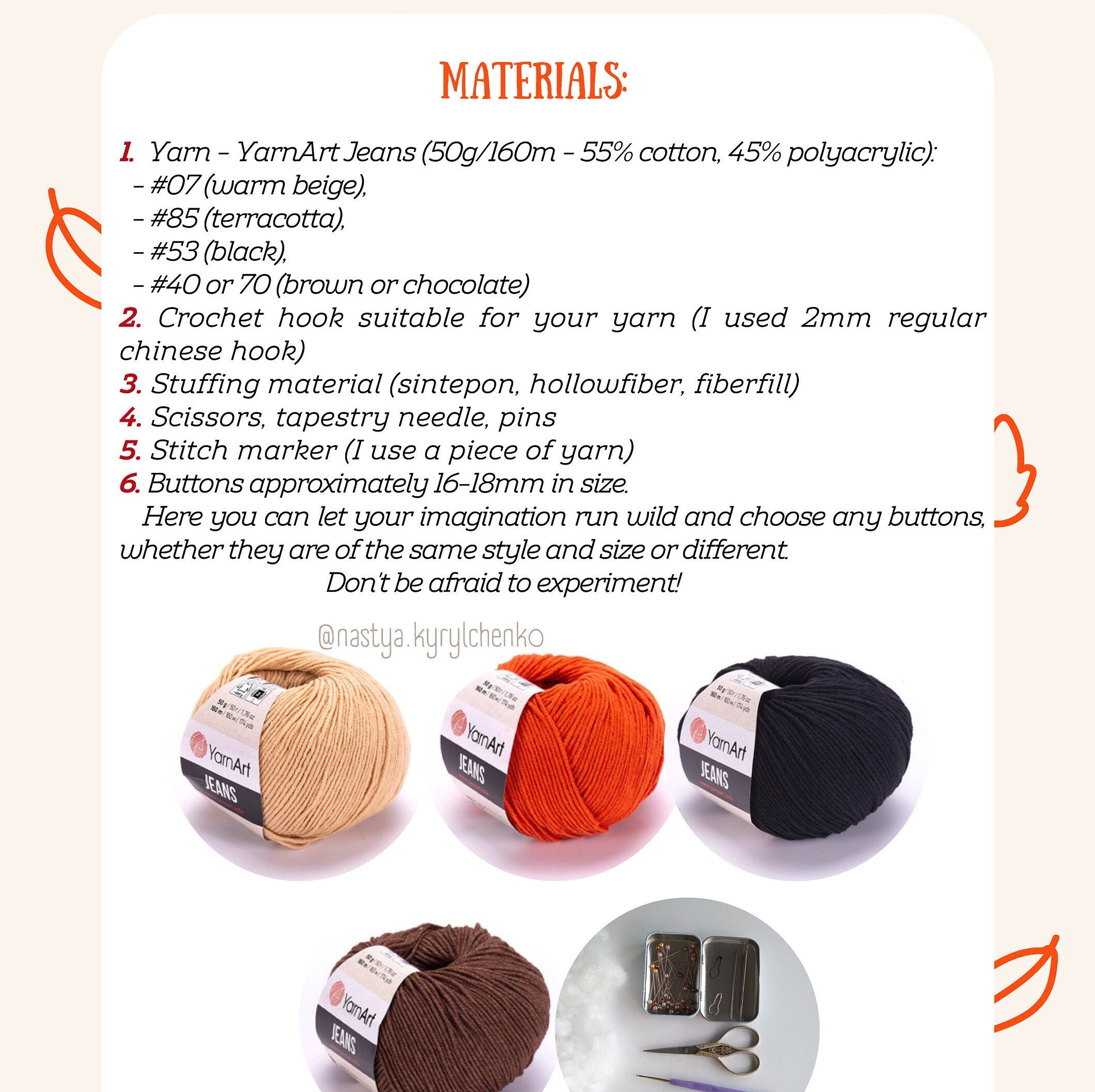 Crochet Sam Pattern, Amigurumi Crochet Pattern, Creepy Doll Pattern ...