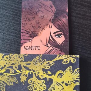 Ignite Me Shatter Me Series Double Sided Waterproof Bookmark - Etsy