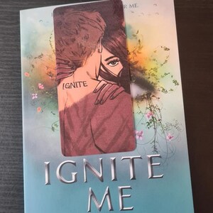 Ignite Me Shatter Me Series Double Sided Waterproof Bookmark - Etsy