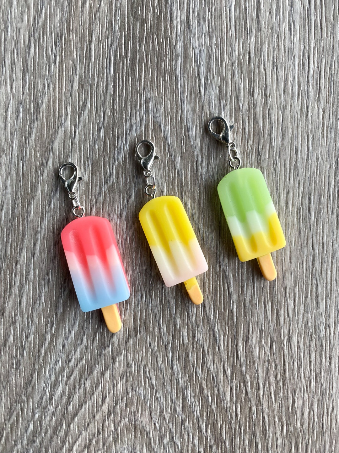 Popsicles Stitch Markers Set of 3 - Etsy