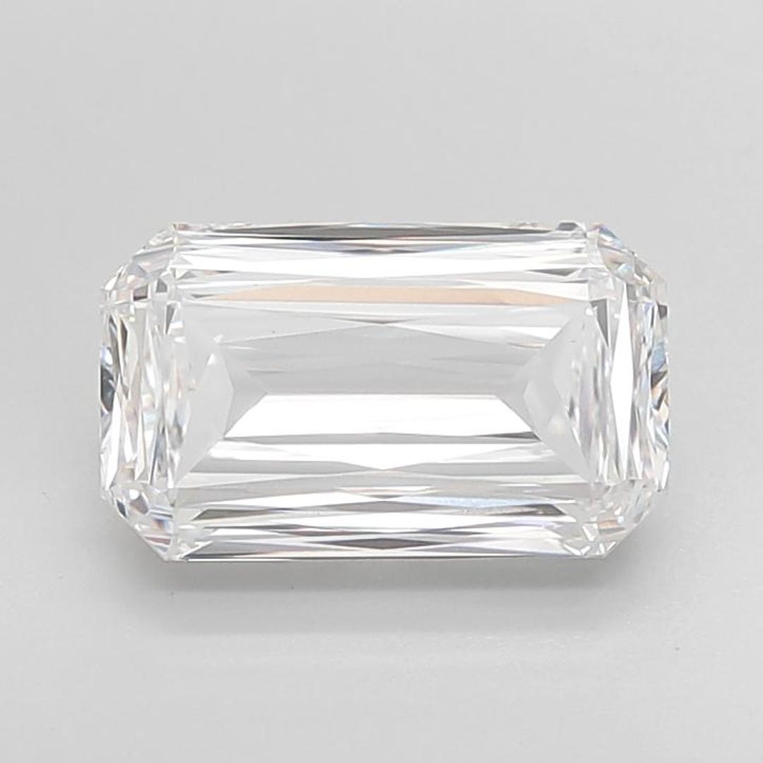 5.17ct Radiant Criss Cut Lab Grown Diamond D VS1, IGI Certified - Etsy