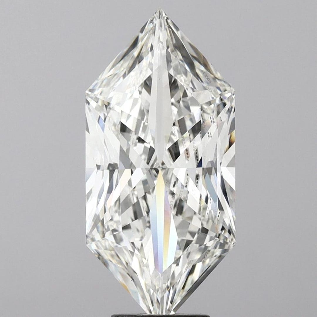 7.42ct Hexagon Modified Brilliant Lab Grown Diamond | H VS1 IGI ...