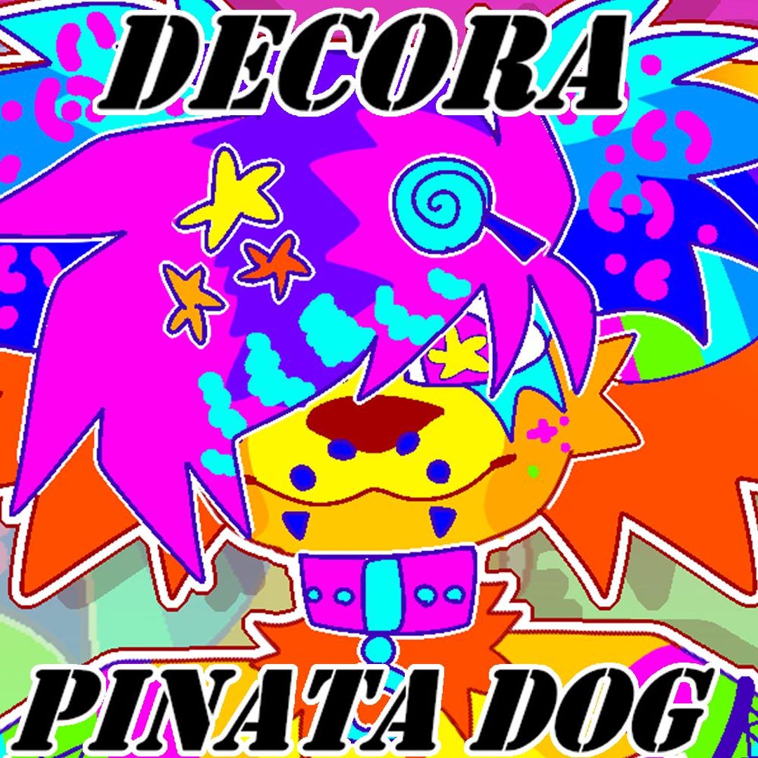 Decora Pinata Dog Furry Anthro Fursona Adoptable - Etsy
