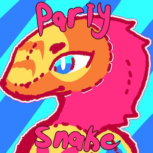 Party Snake Furry Fursona Anthro Adopt - Etsy