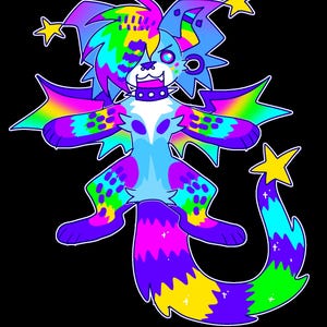 Mystery Sparkledog Furry Anthro Fursona Customs - Etsy