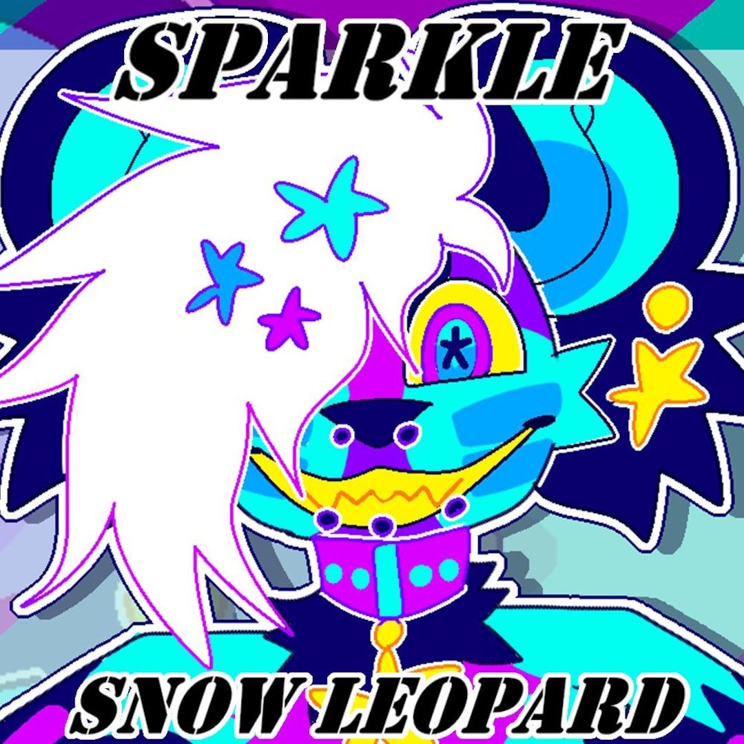 Sparkle Snow Leopard Furry Anthro Fursona Adoptable - Etsy