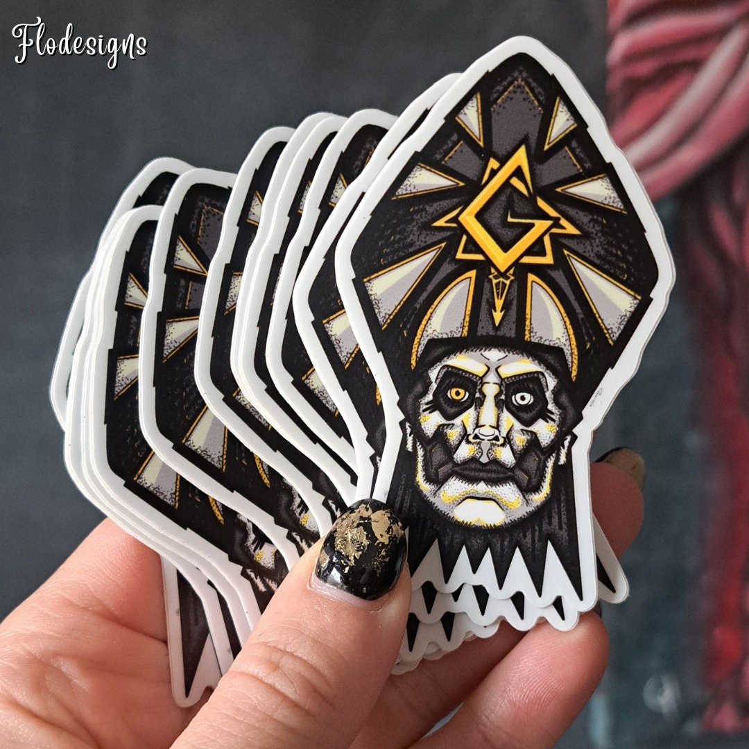 GHOST BAND Papa Head Stickers bundle Option - Etsy