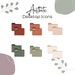 DESKTOP ICONS L Aesthetic Desktop Folder Icons, Mac and Windows - Etsy