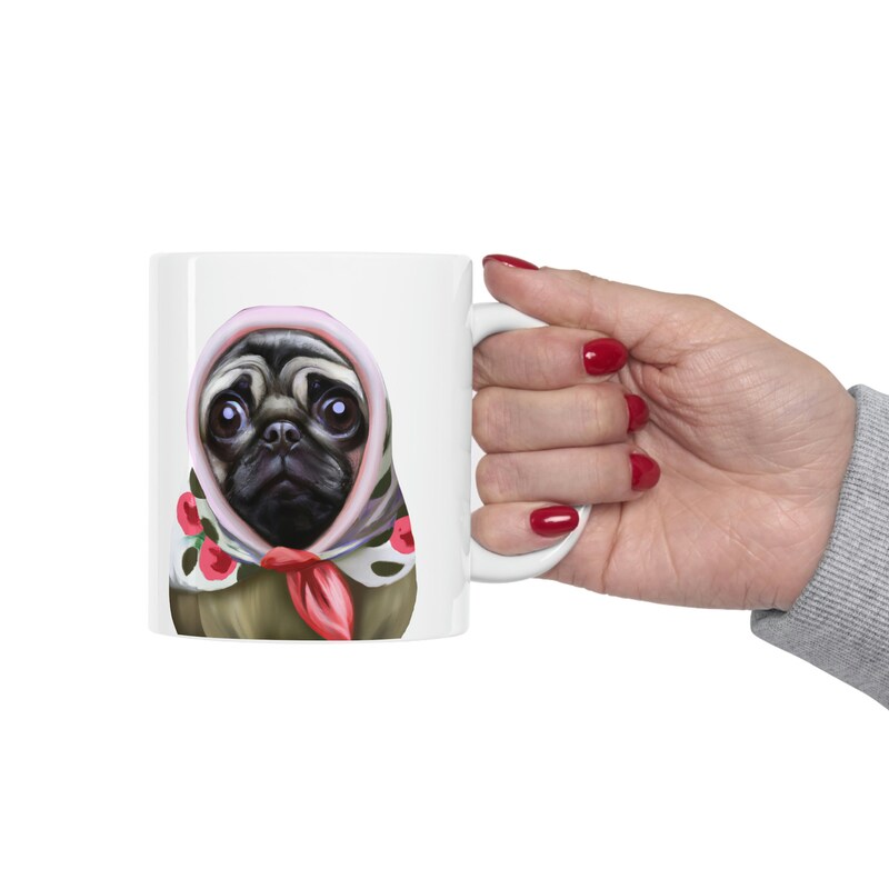 Pug Mugs - Etsy