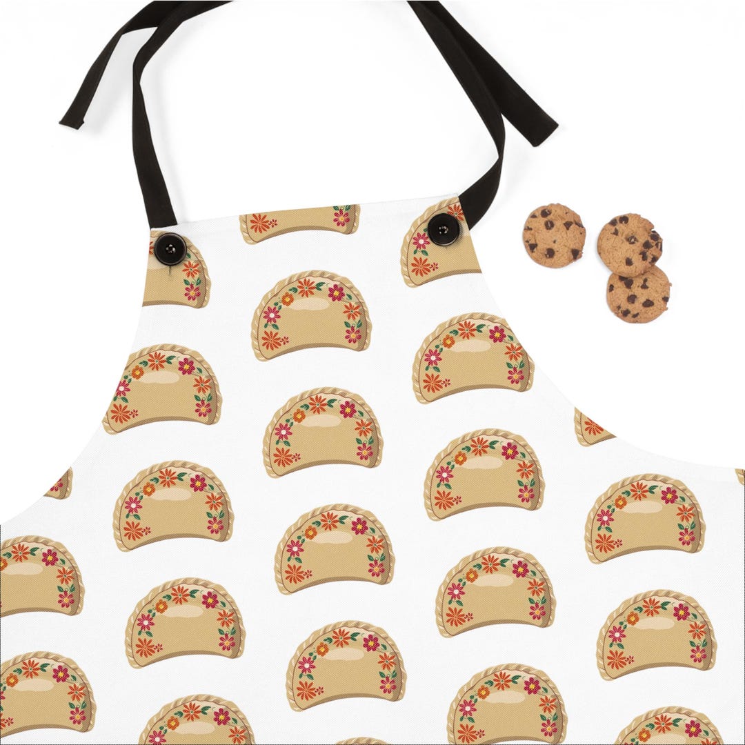 Polish Apron, Wycinanki Pierogi Art, Polish Culture Apron (AOP) - Etsy