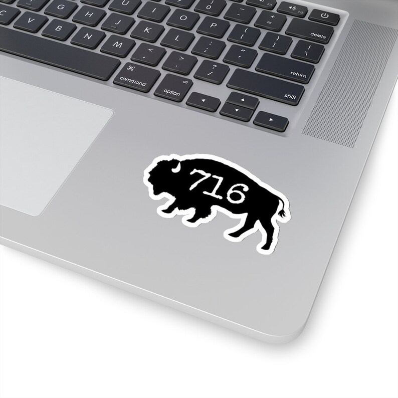 Buffalo NY 716 Area Code Kiss-cut Sticker Four Sizes to Choose From - Etsy