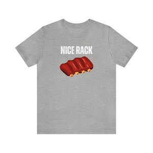 Meat Shirt, Nice Rack, Rack of Ribs, Meat Raffle, Barbeque T-shirt ...