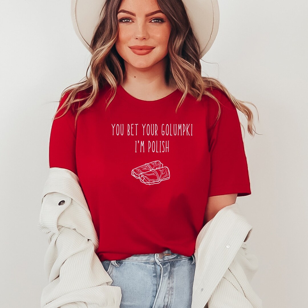 Golumpki Shirt: Unisex Polish Pride Jersey Tee - Etsy