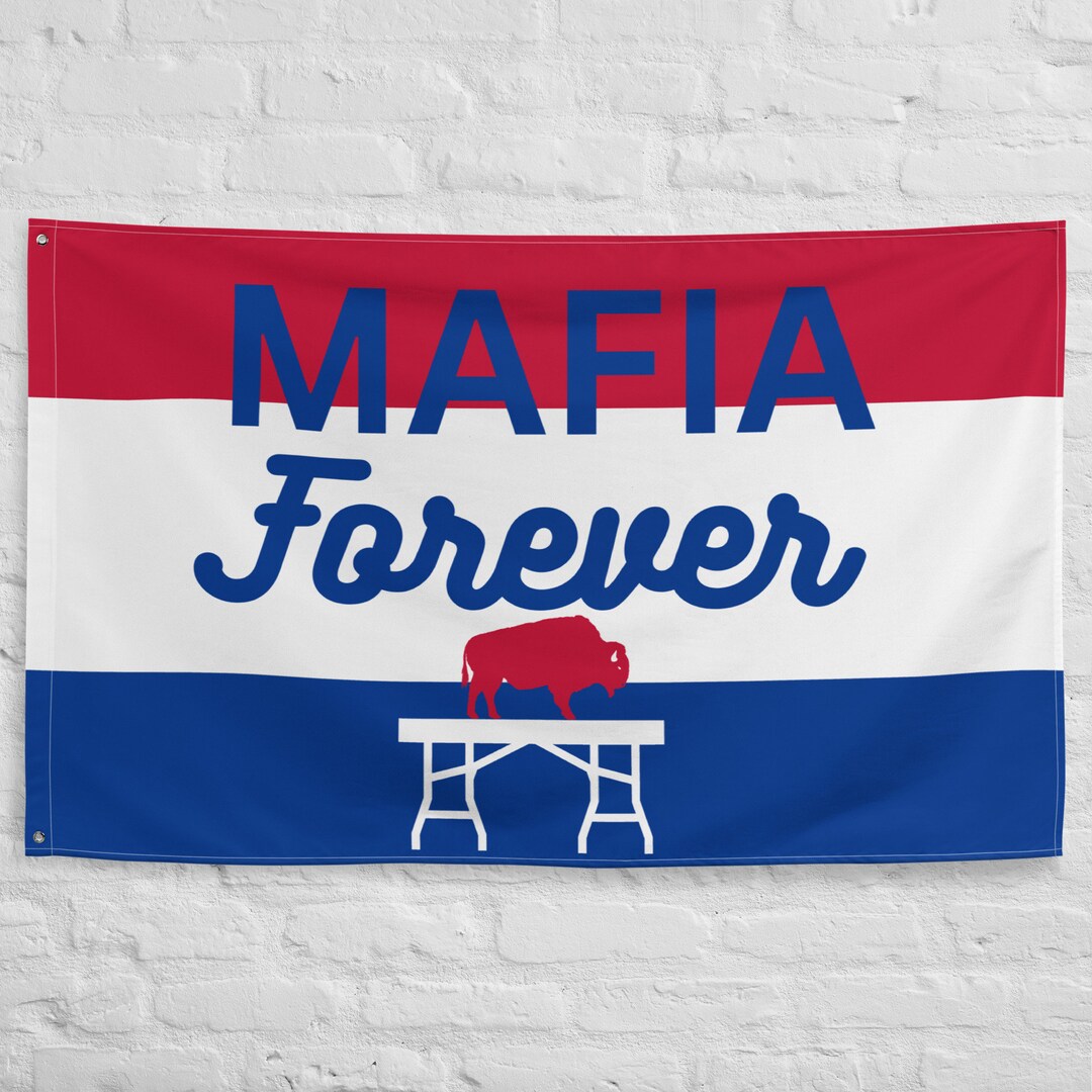 Buffalo Flag, Mafia Banner Flag for Buffalo Pride and Buffalo Man Cave ...