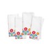 Polish Folk Art Colorful Wycinanki Floral Napkins set of 4 - Etsy