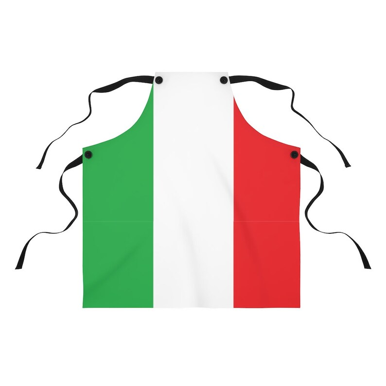 Italy Flag Theme Apron Italian Culture Italian Heritage - Etsy