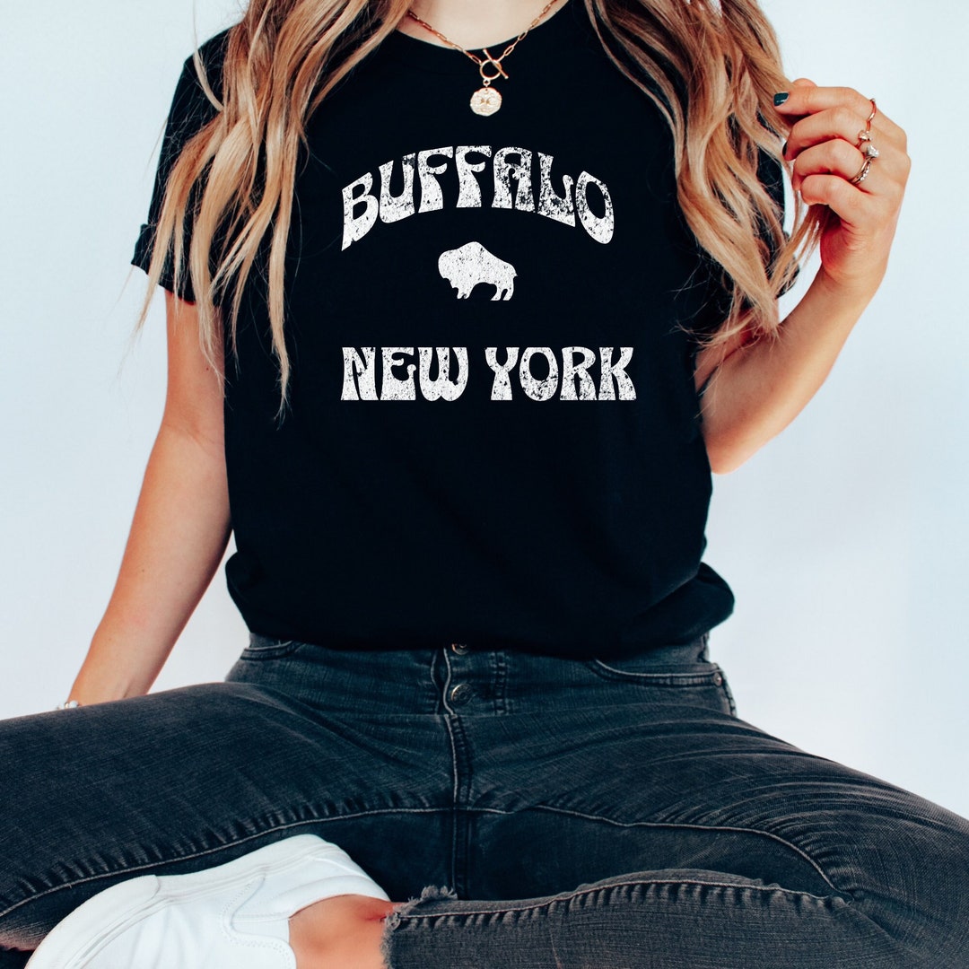 Buffalfo NY Grunge, Distressed Design, Buffalo Symbol Unisex Jersey ...