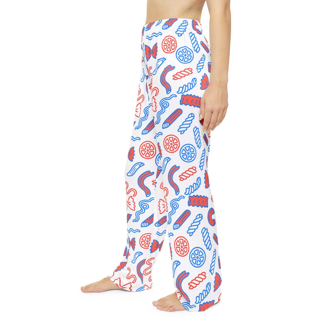 Pasta Noodle Pajama Pants: Italian Foodie Lounge Sleepwear - Etsy