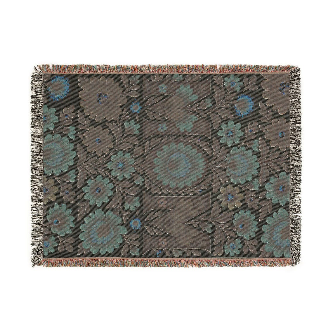 Polish Mom Woven Blanket: Wycinanki Folk Art Throw, Family Keepsake - Etsy