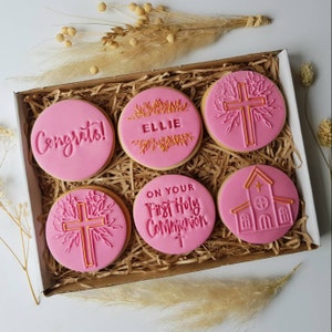 Christening ~ Holy Communion ~ Confirmation Biscuits - Etsy UK