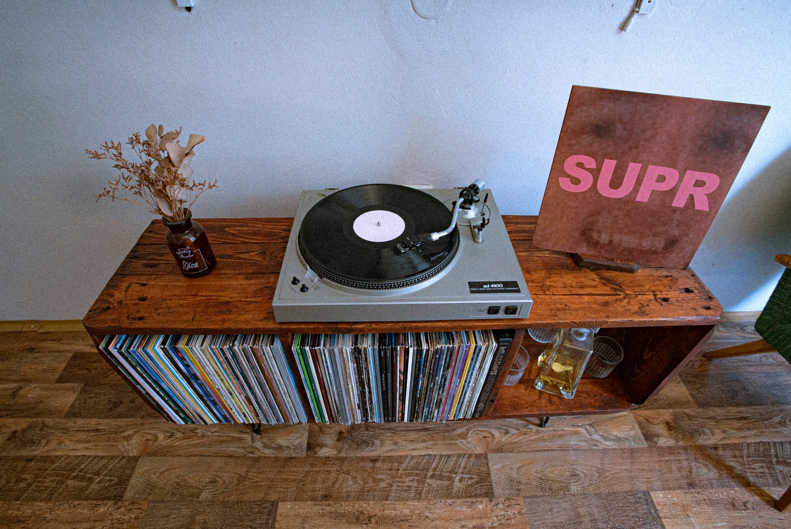 Record Player Table the Original One / Stand / - Etsy