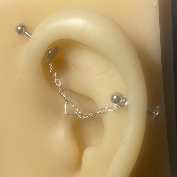 Industrial Piercing - Etsy