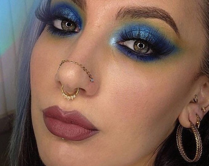 Bridge Piercing Chain Bridge Piercing Jewellerynose Chain | Etsy