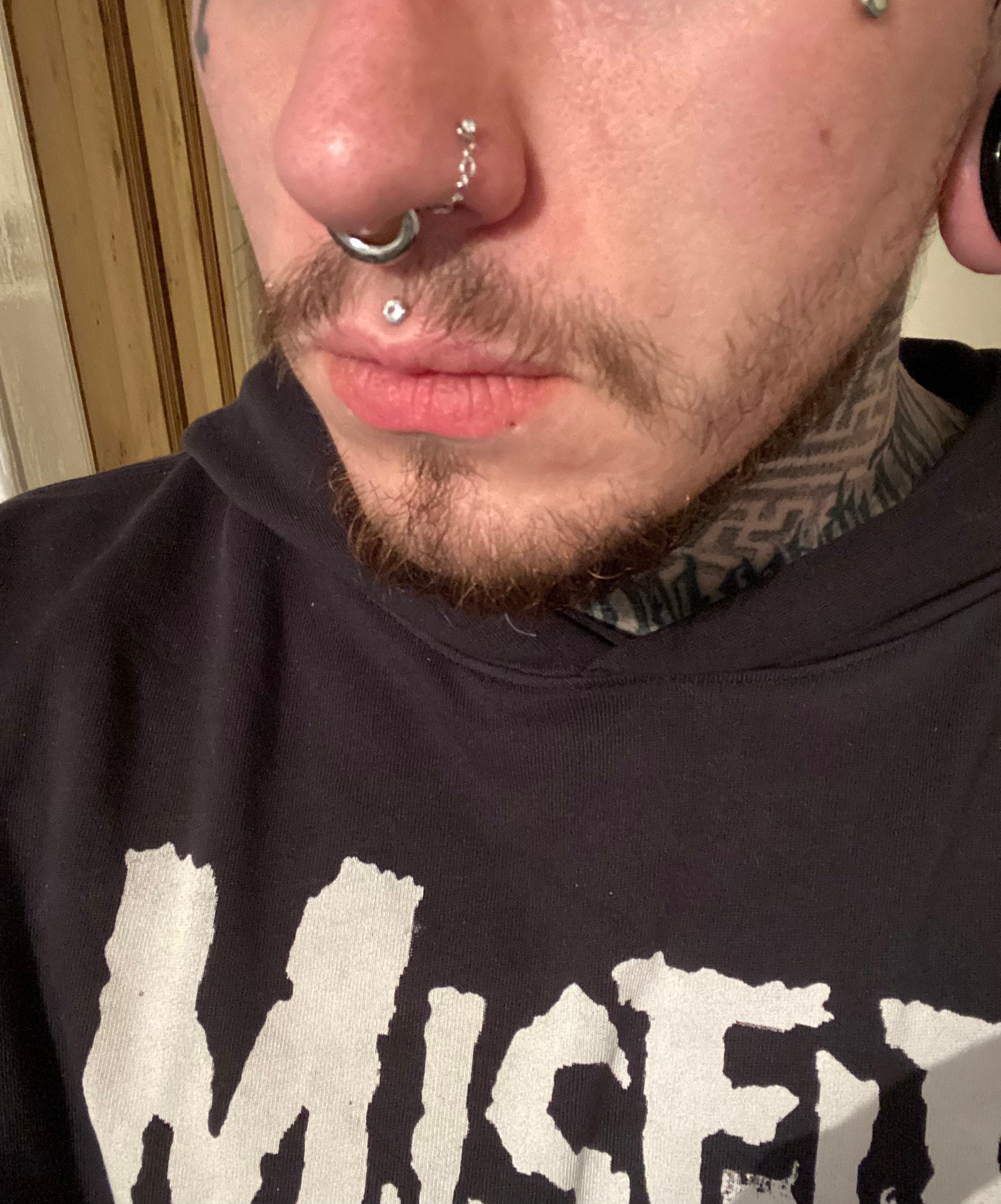 Nose Ring Chain Nose Piercing Chain Nose Chain Nostril | Etsy UK