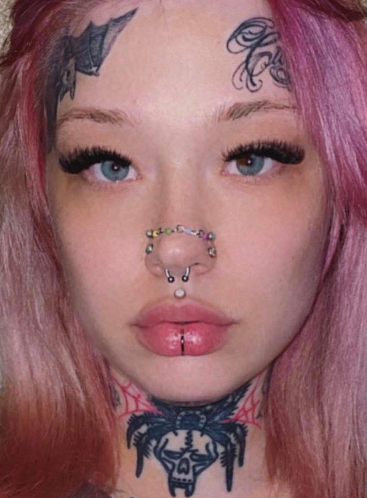 Rainbow Nose Chain Nostril Chain Nose Chain Piercing Chain - Etsy UK