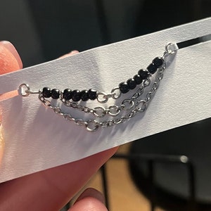 Custom Nose Chain, Nose Chain, Nostril Chain, Nasalang, Nose Piercing ...