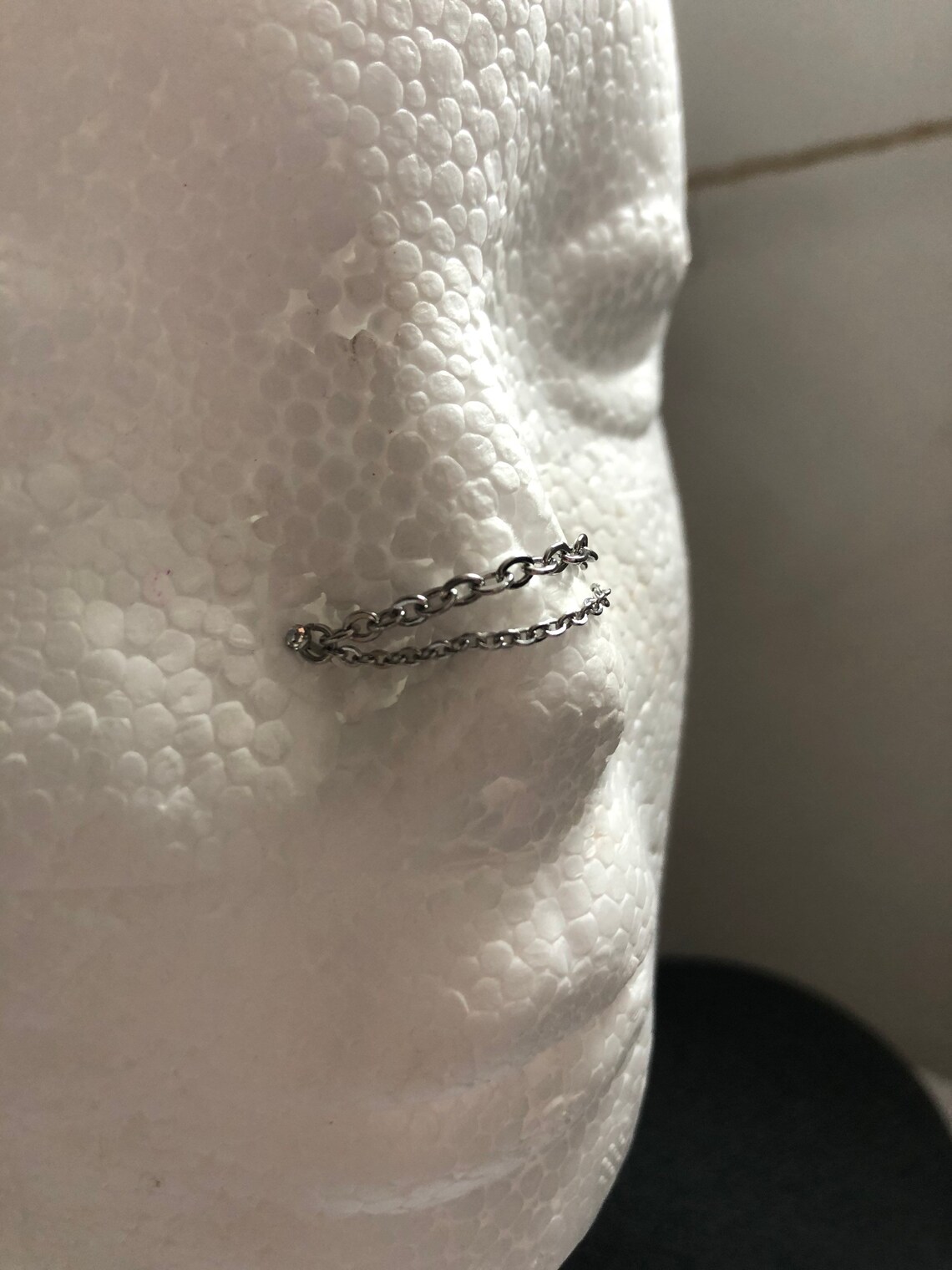 2 style Double nose chain nose chain nose piercing chain | Etsy