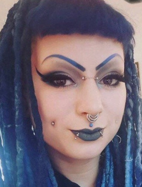 Bridge Piercing Chain Bridge Piercing Jewellerynose Chain | Etsy