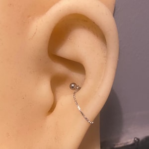 Conch Chain,box Chain, Ear Piercing Chain, Conch Piercing/conch ...