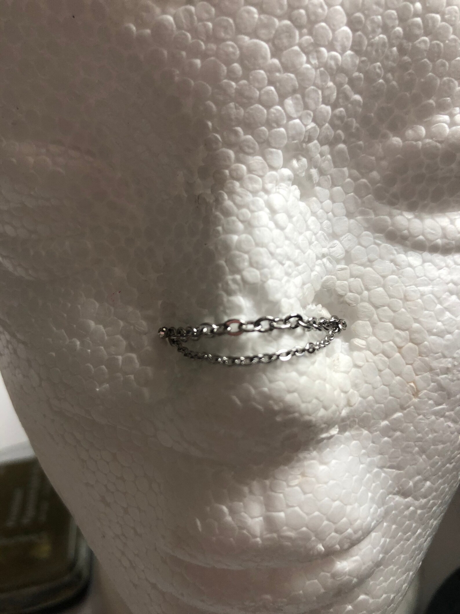 2 Style Double Nose Chain Nose Chain Nose Piercing Chain - Etsy UK