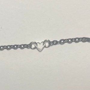 Heart Nose Chain: Sterling Silver Double Nostril Piercing - Etsy