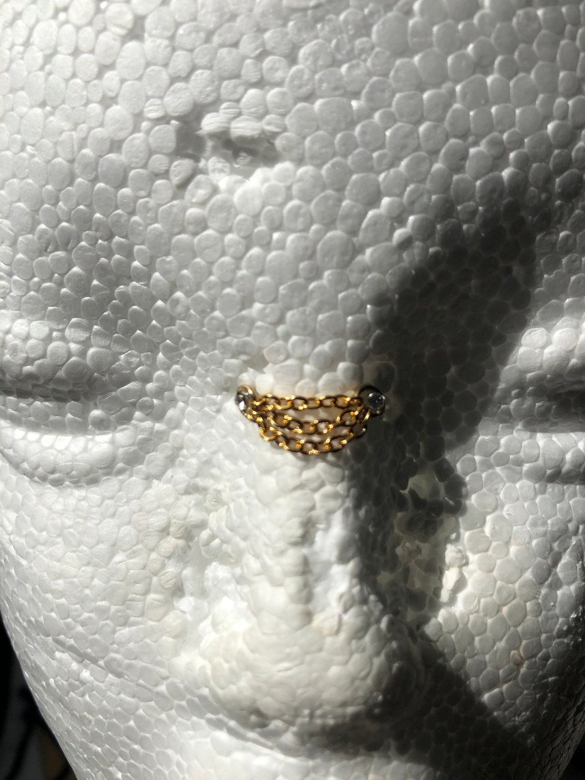 Triple Bridge Chain Bridge Chain Bridge Piercing Chain - Etsy