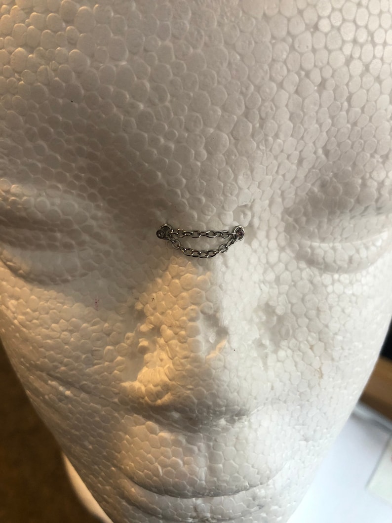 Double Bridge Chain Bridge Chain Bridge Piercing Chain - Etsy