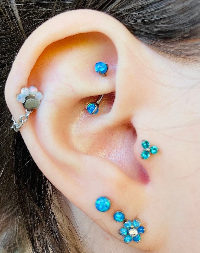 Convertible Ear Jacket Helix Cartilage Piercings Earring - Etsy
