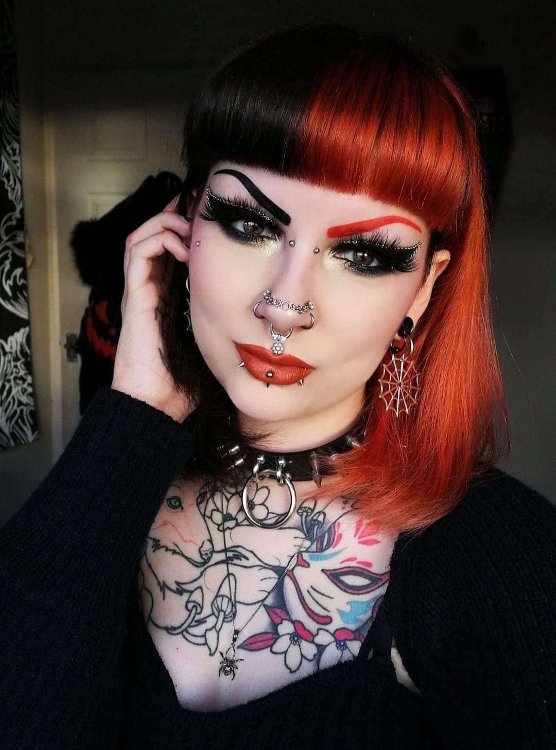 Five O Ring Hanging Nose Chain Nose Chain Nose Piercing - Etsy