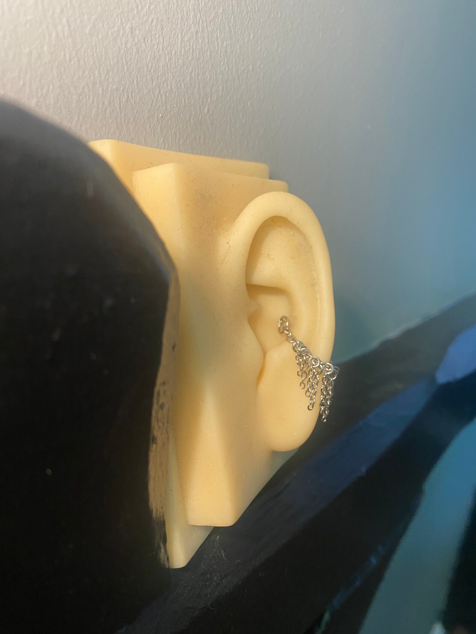 Fringe Conch Chain Ear Jacket Ear Piercing Chain Conch - Etsy