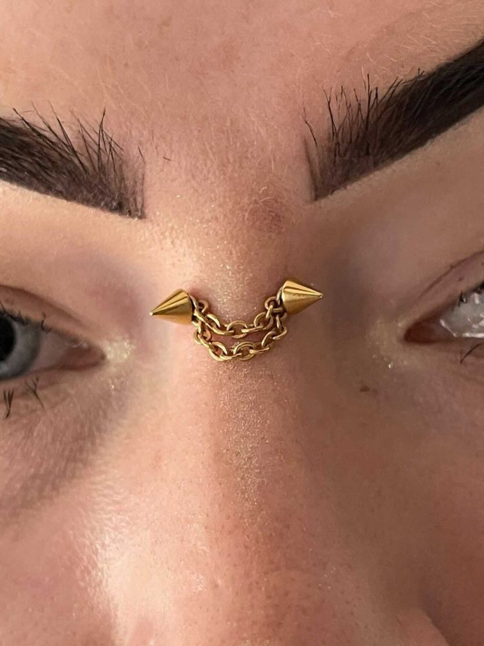 Double Bridge Chain Bridge Chain Bridge Piercing Chain | Etsy