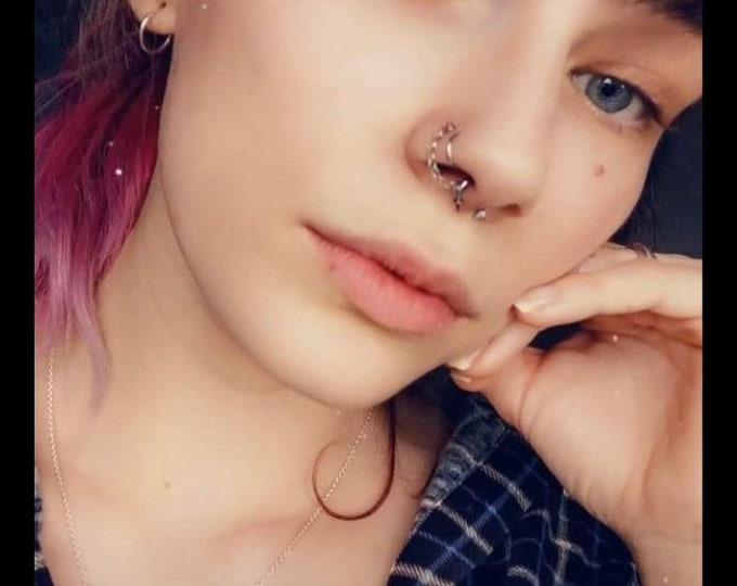 Triple Bridge Chain Bridge Chain Bridge Piercing Chain - Etsy