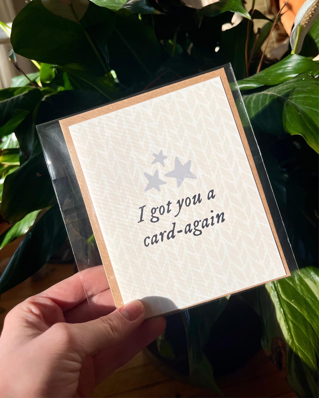 Cardigan Era A2 Card / Cute Pop Star Card / Music Lover Greeting Card ...