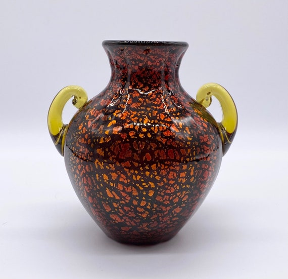 Stevens & Williams Rockingham Pattern Vase Late Victorian | Etsy